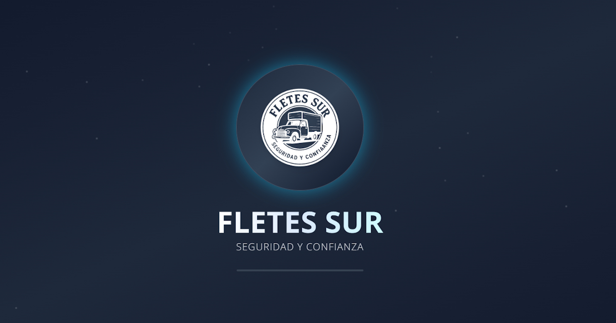 Fletes Sur — Fletes, Mudanzas y Logística